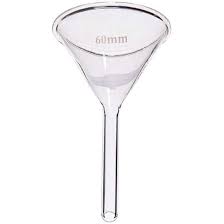 Filter Funnel Glass 60mm – Science with Mat PTY LTD ABN 35 651 995 318