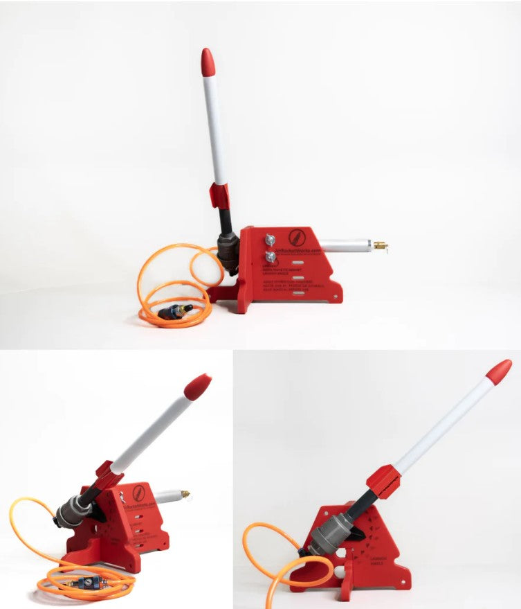 Air Rocket Works - Compressed Air Rocket Educational Kit Version 3.0 ...