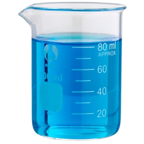 Glassware ~ Beaker 100mL (Borosilicate Glass Graduated) – Science with ...