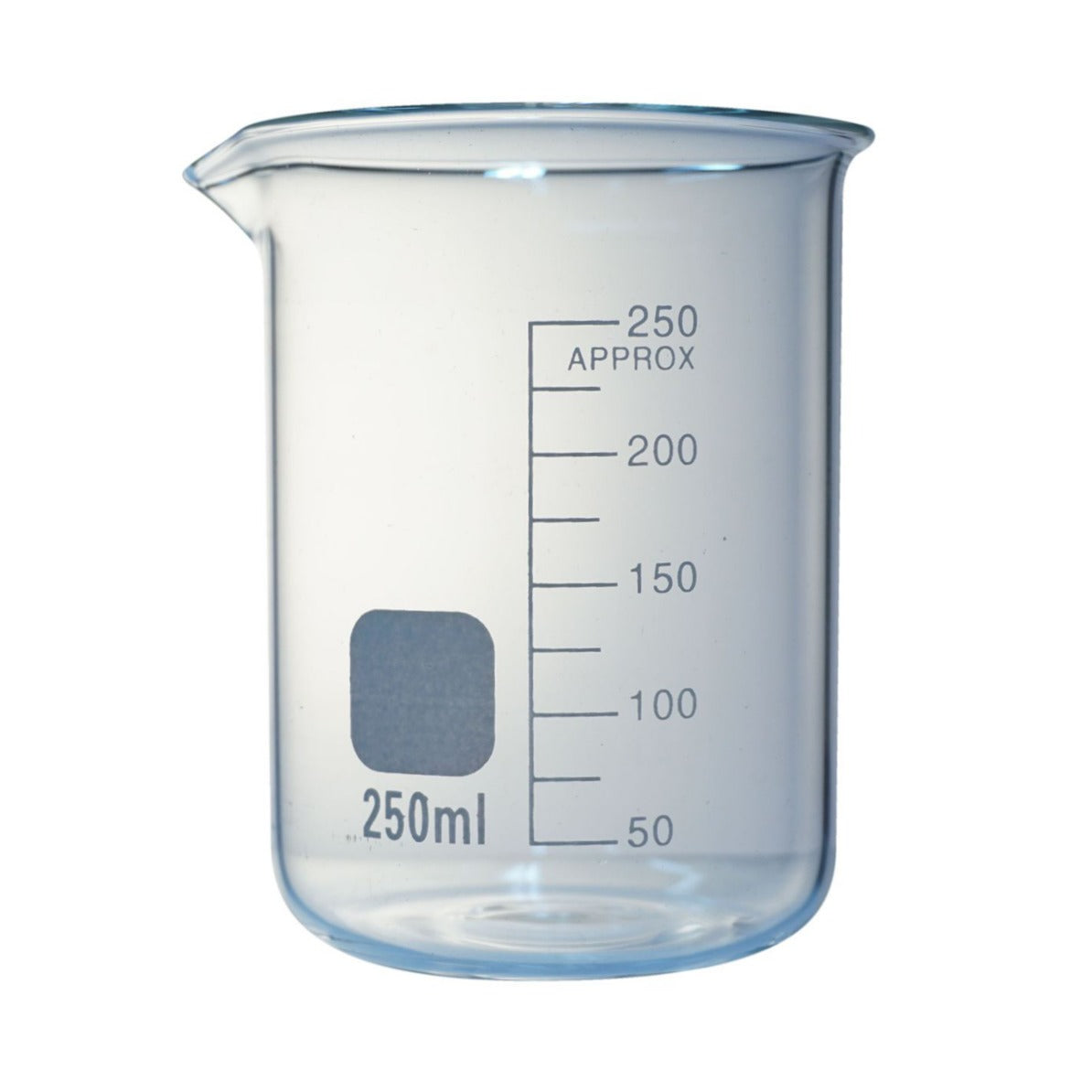 Glassware ~ Beaker 250mL (Borosilicate Glass Graduated) – Science with ...