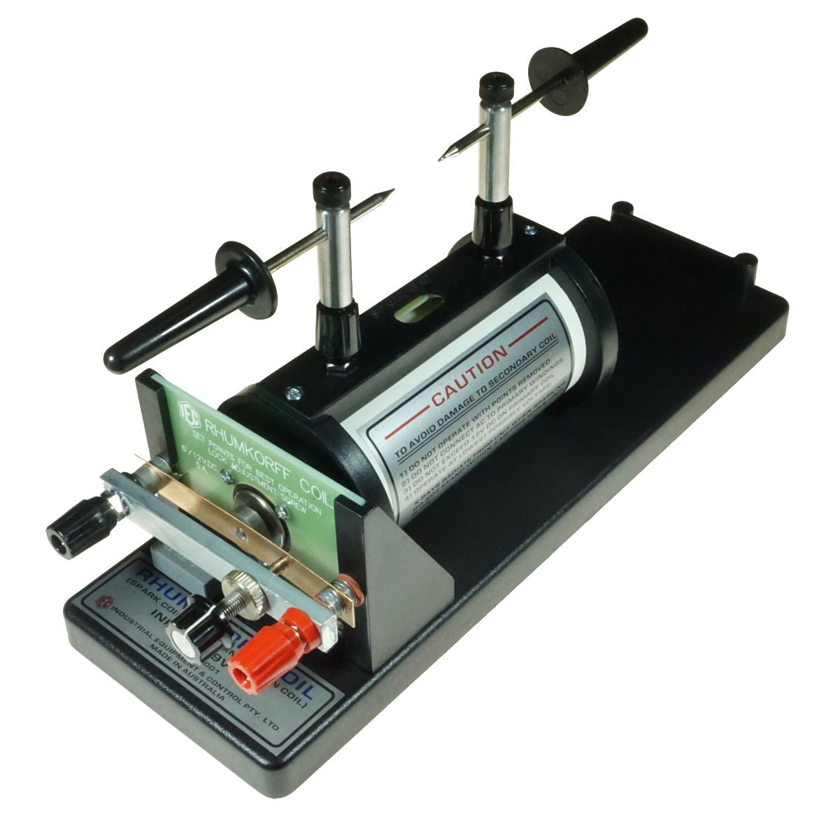 Rhumkorff Coil (INDUCTION/SPARK COIL) 25mm SPARK 12V.DC – Science with ...