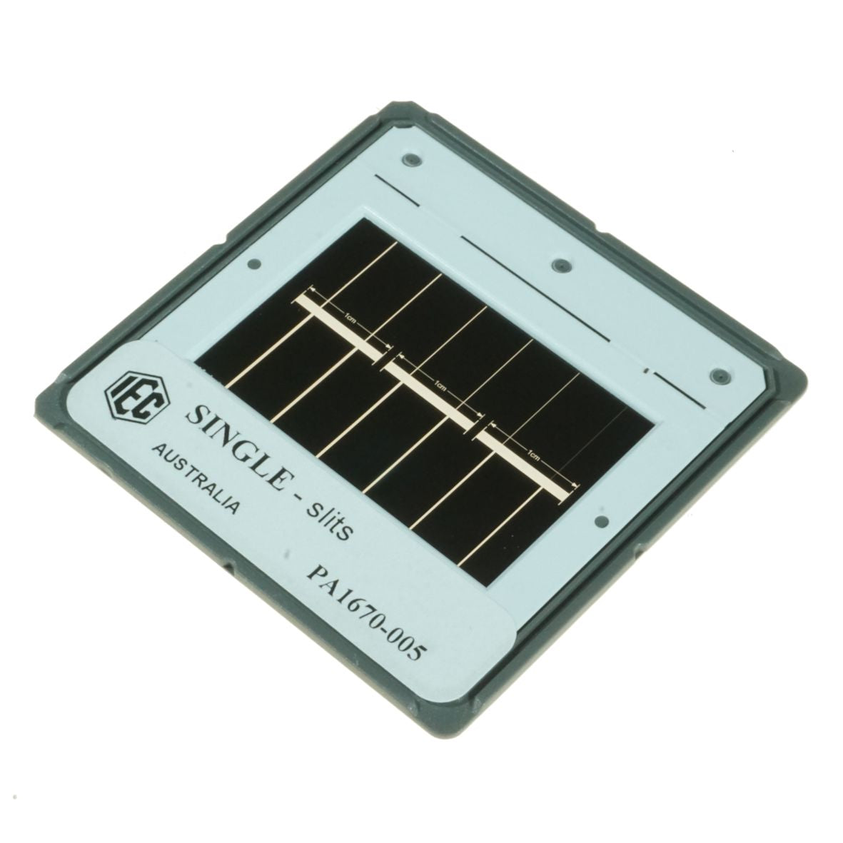 Light ~ Single Slit Slide ~ Diffraction Demonstration – Science with ...